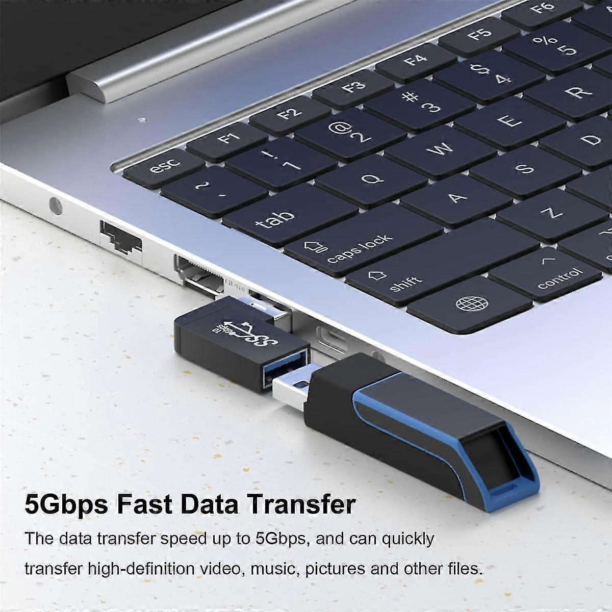 4 Pack Usb 3.0 Adapter Vertical Up And Down Angle, Horizontal Left And ...