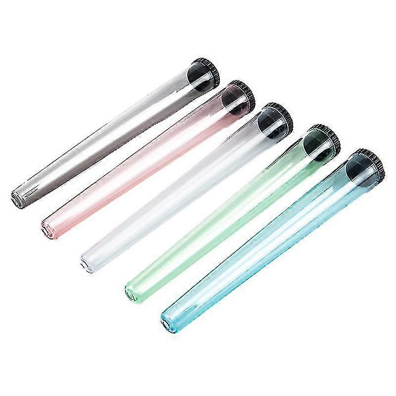 115mm Plastic Smoking Stash Doob Tube Joint Cone Storage Holder Tubes ...