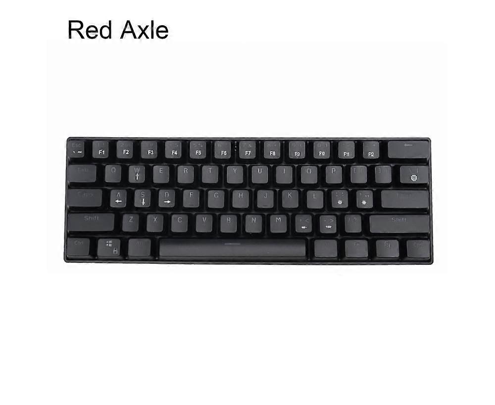 DK61 Wired Keyboard Quick Response Plug Play Waterproof Type-C 61 Keys ...