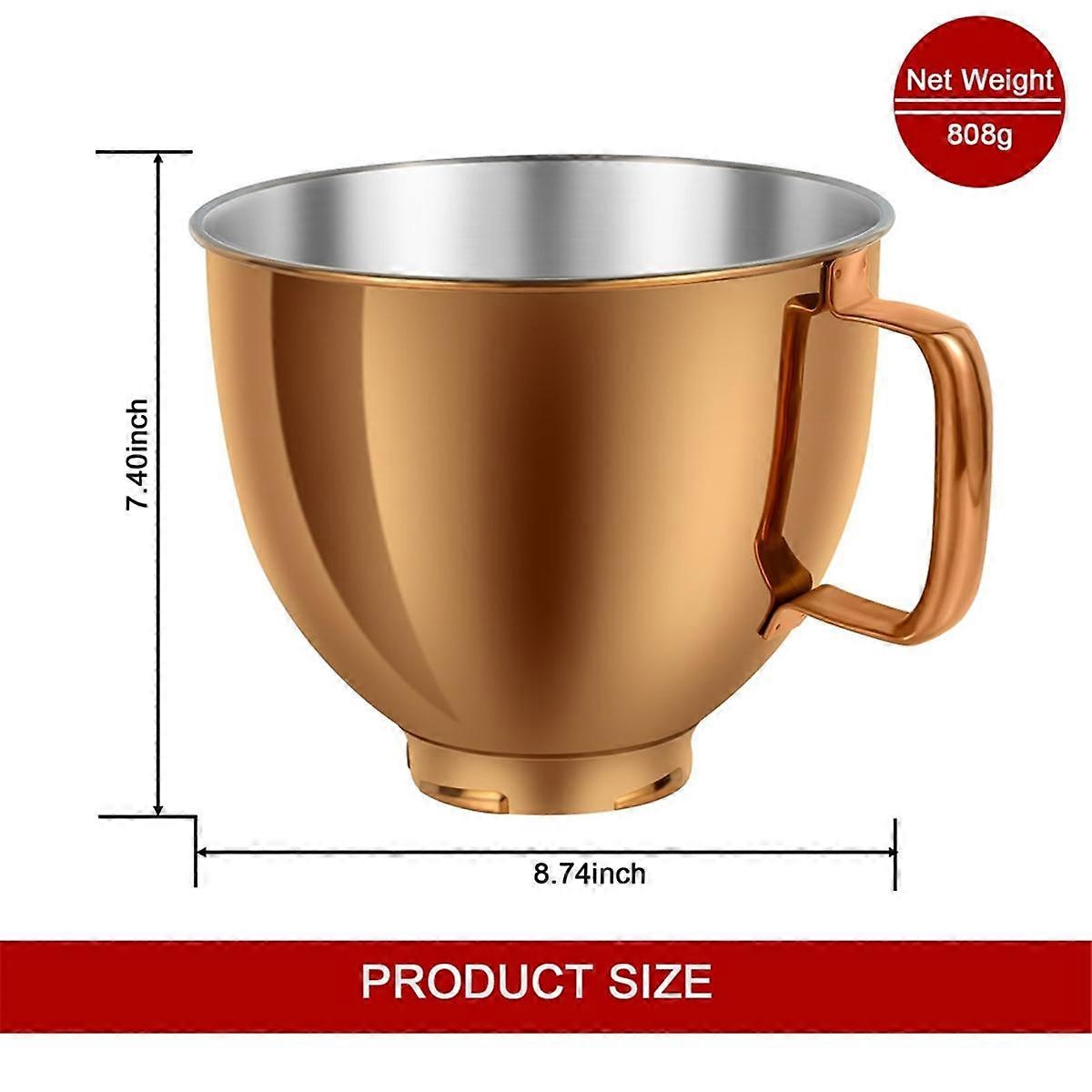 5 QT Stainless Steel Mixer Bowl for Artisan&Classic 4.5-5QT Tilt ...