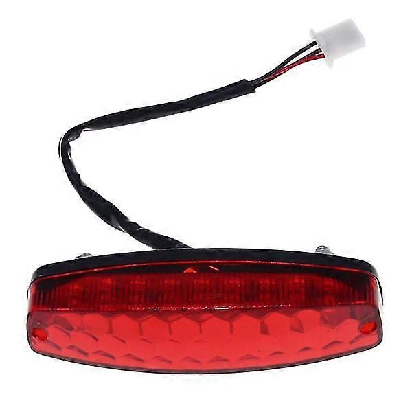 Motorcycle Light Stop Tail Light 12V Red Tail Light Brake Tail Light ...