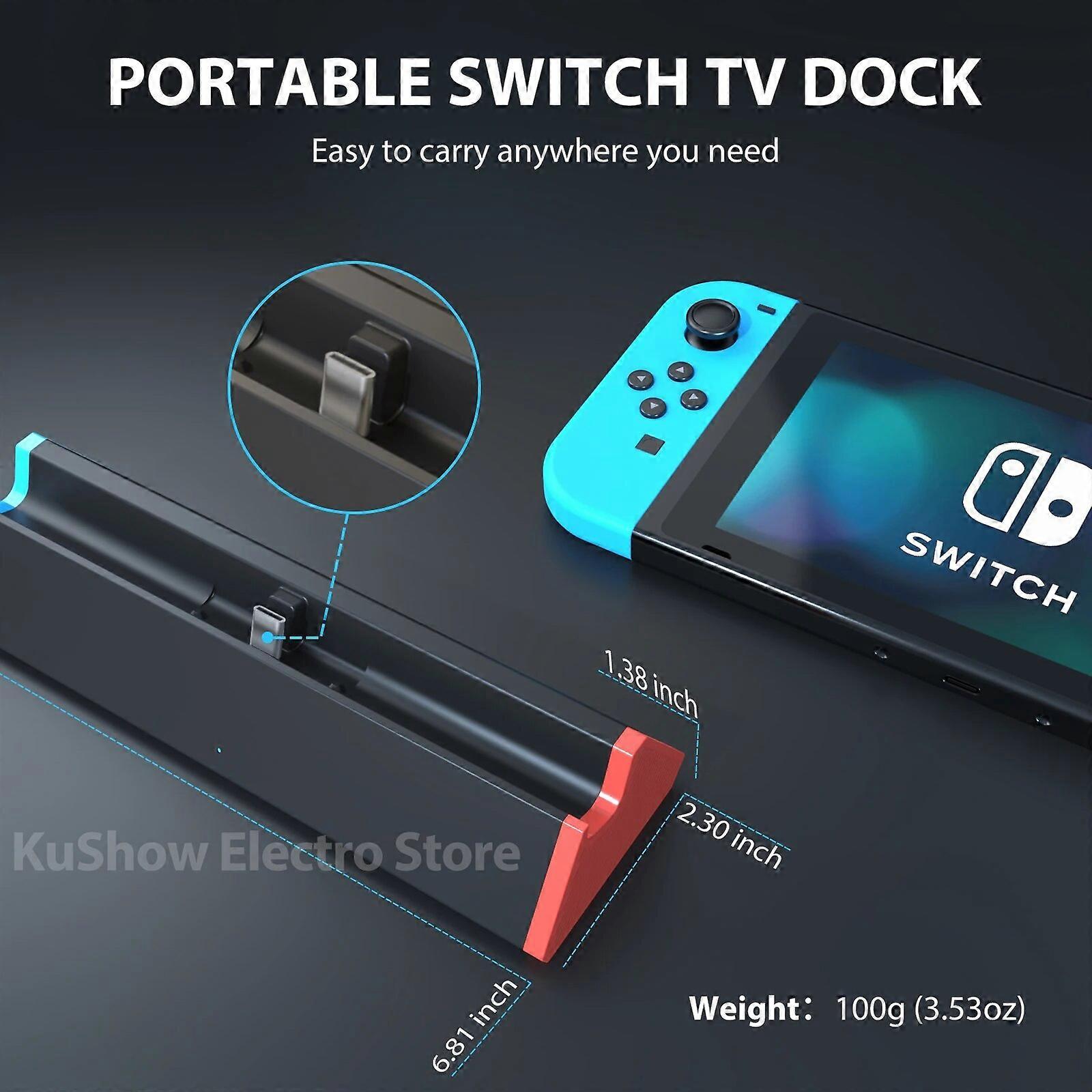 SIWIQU TV Docking Station for Nintendo Switch / Switch OLED,Switch Dock ...