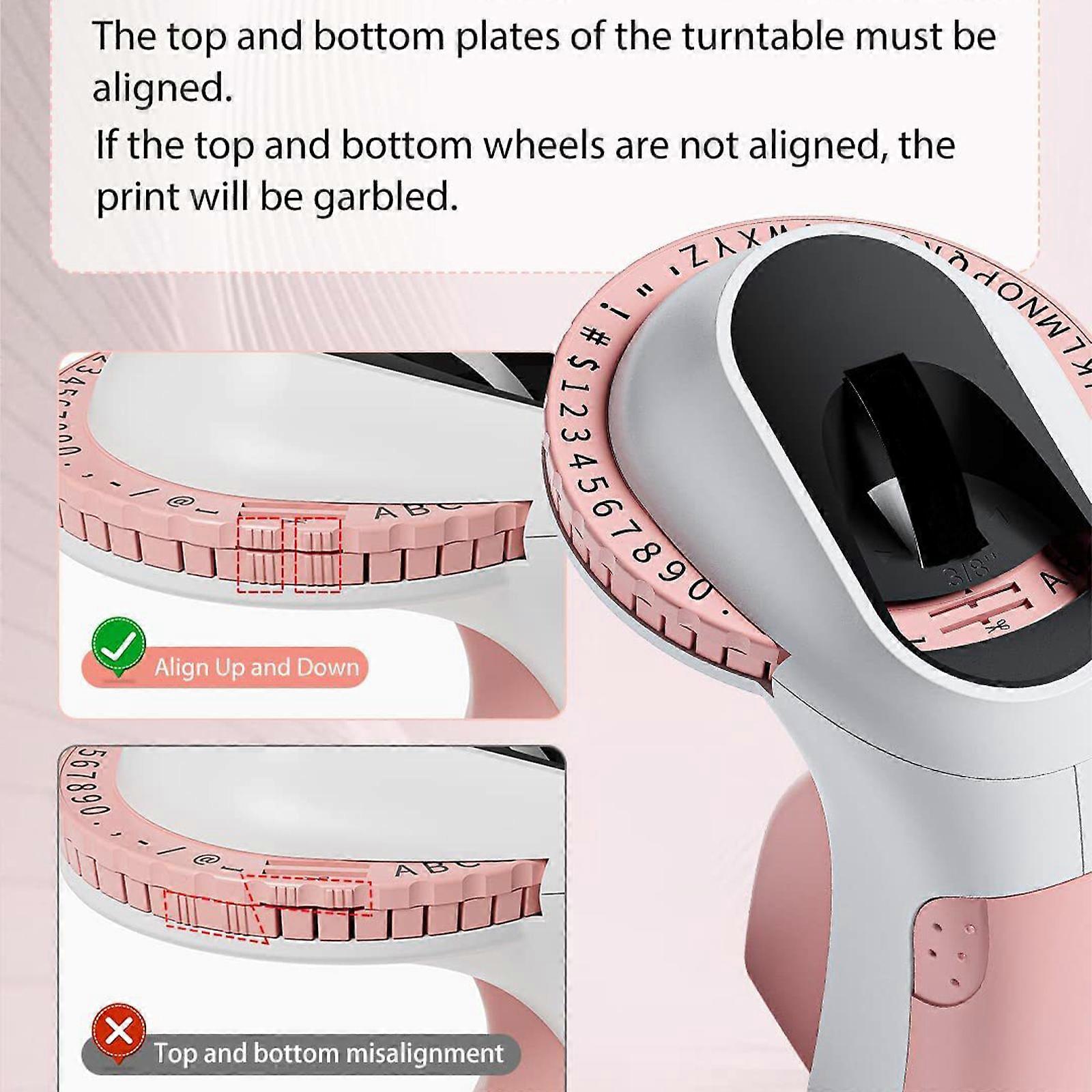 New E975 Labels Embossing Device with 6 Rolls of Embossing Tapes, 3D ...