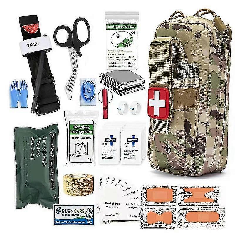 Ifak Trauma Kit Molle Tactische Outdoor Emergency First Aid Kit ...
