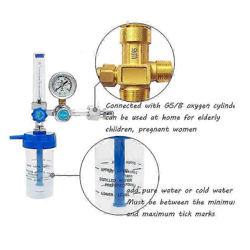 Oxygen Flow Meter Oxygen Flowmeter Pressure Gauge Oxygen Pressure Valve ...