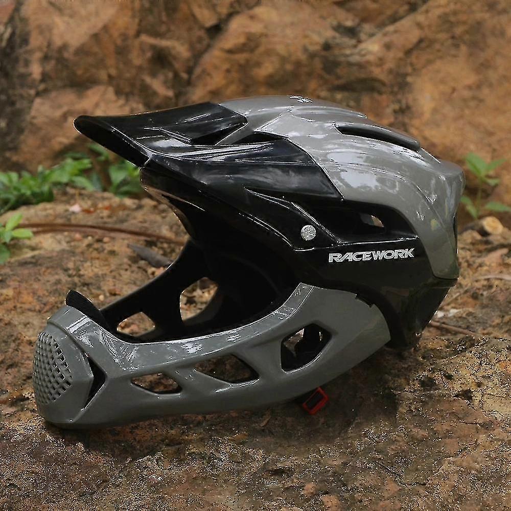 Racework Bicycle Helmet Cycling Specialized Integral Full Face Mountain ...