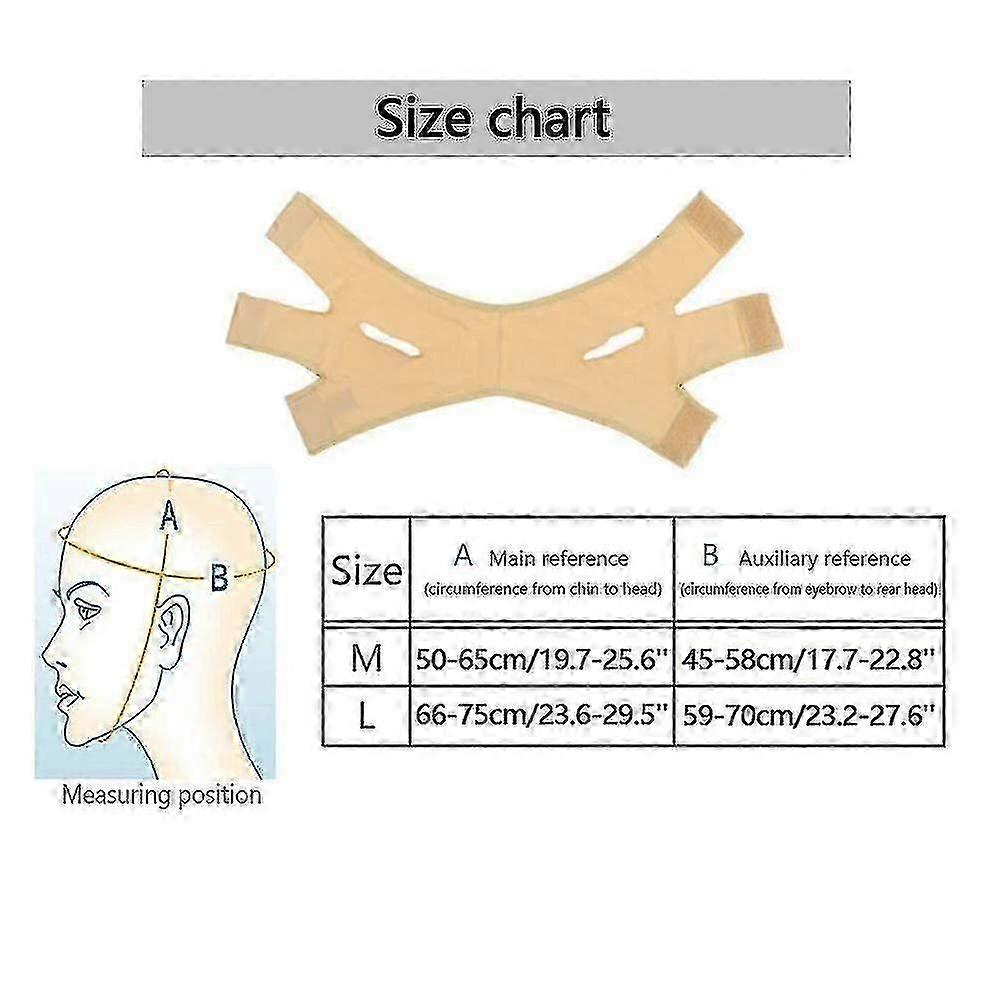 2pcs Face Lifting Mask, V Line Mask, Double Chin Lifting Belt V Line ...