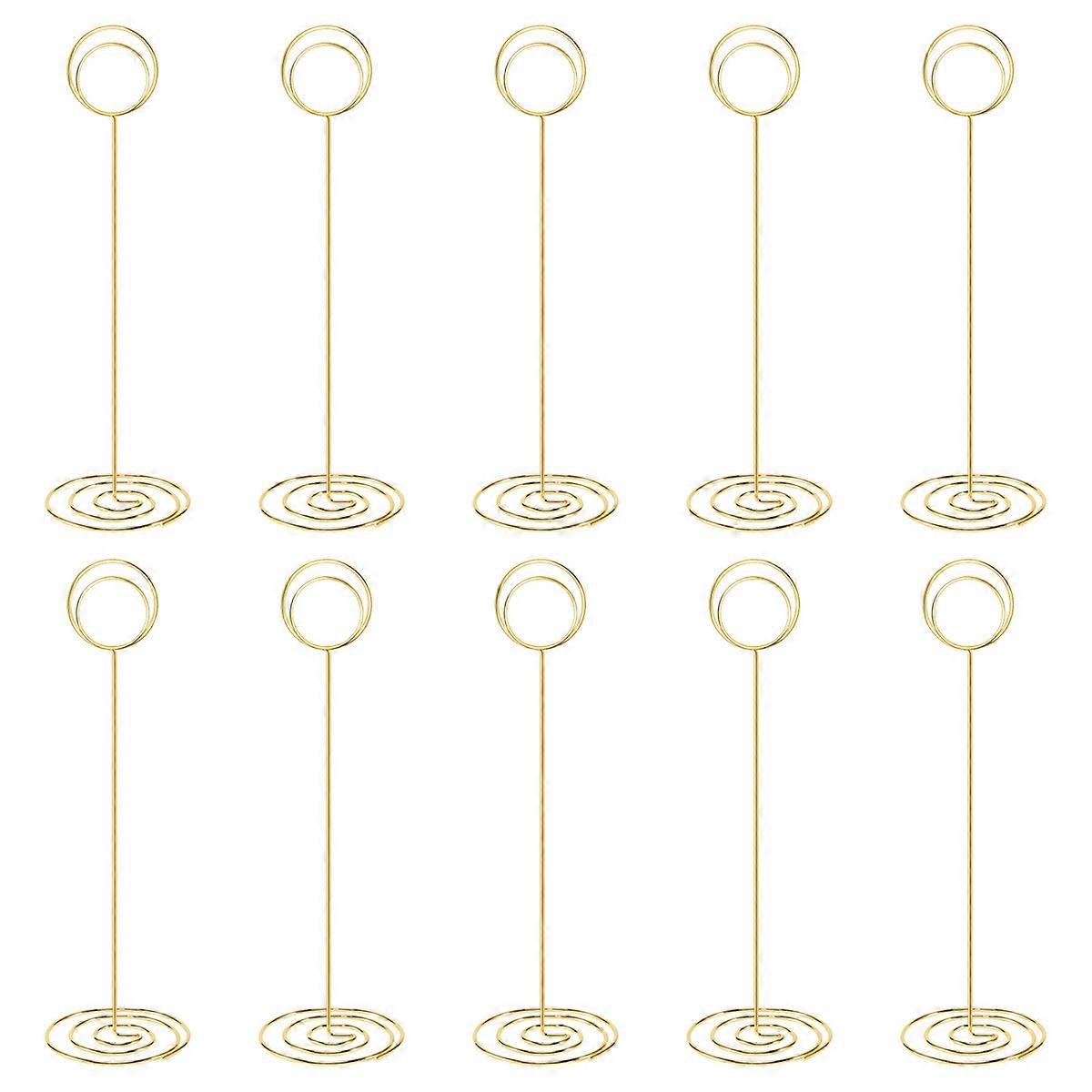 Table Number Holders 10Pcs - 8.75 Inch Place Card Holder Tall Table ...