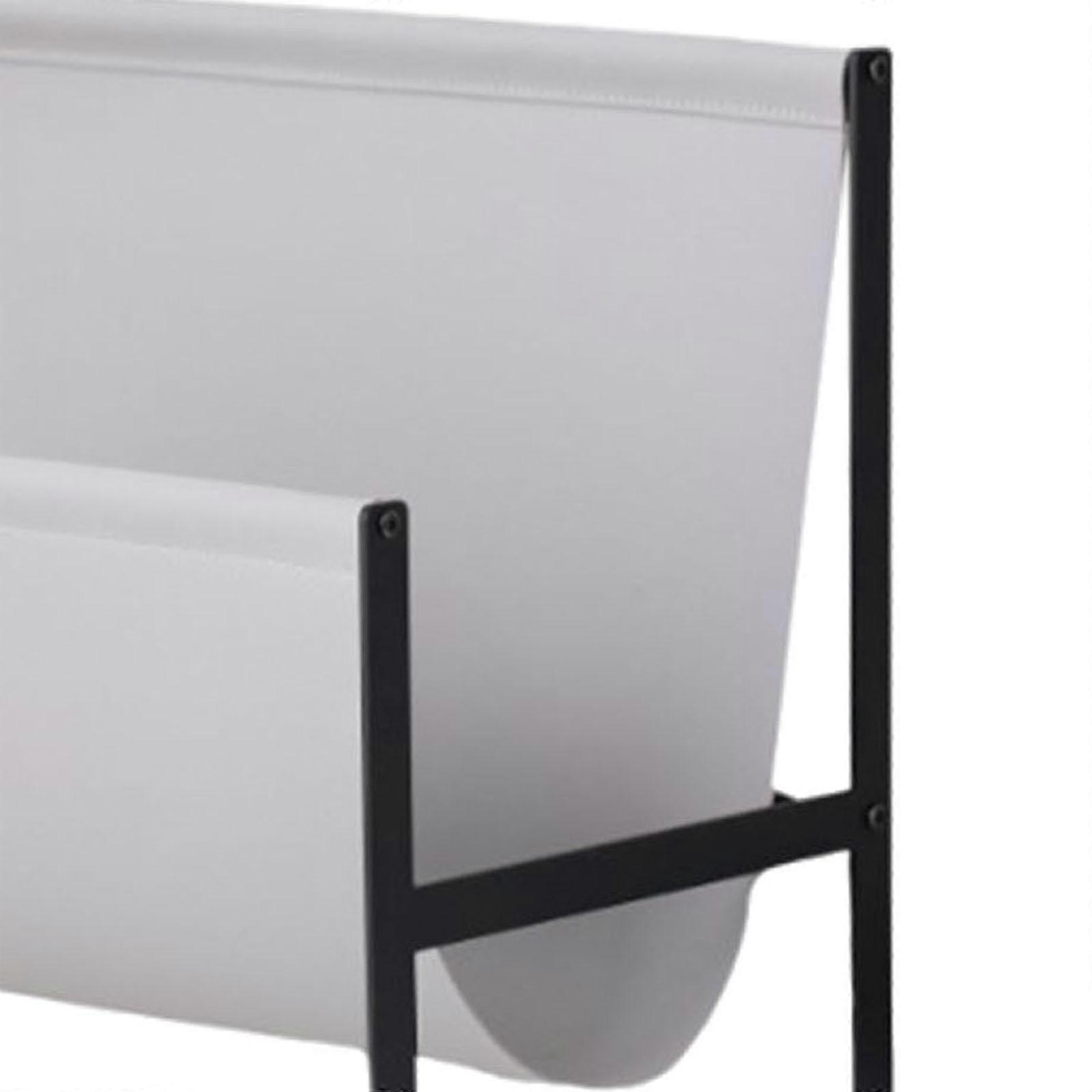 Magazine Rack Storage and Display Stand Books Multifunctional Decor ...