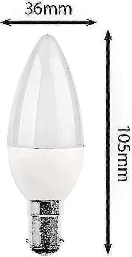 Packs Of B15 Led Bulbs, 5 W Incandescent Bulb, 220v 270 Lm, Daylight ...