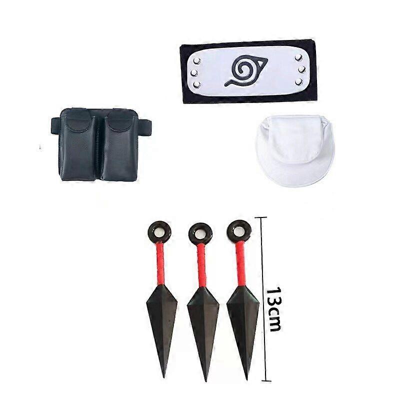 Anime Naruto Cosplay Kakashi Accessories Toys (Figure 2 shows the ...