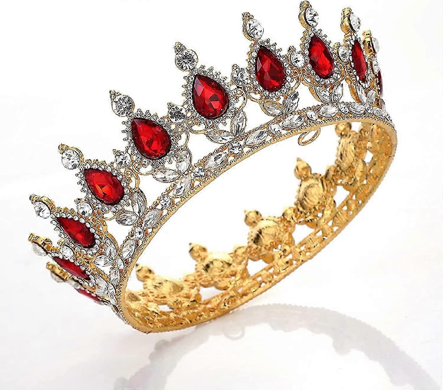 Heytea Crystal Crown Cake Topper Height Gold Vintage Peacock pink ...