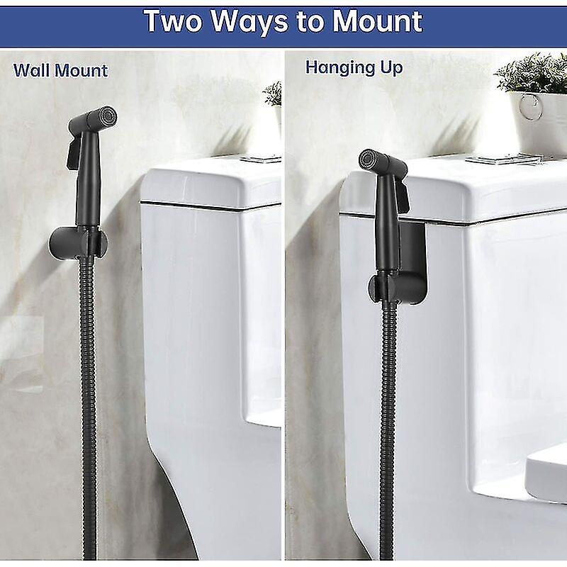 Toilet Hand Shower,toilet Hand Shower Complete Kit Black,toilet Hand ...
