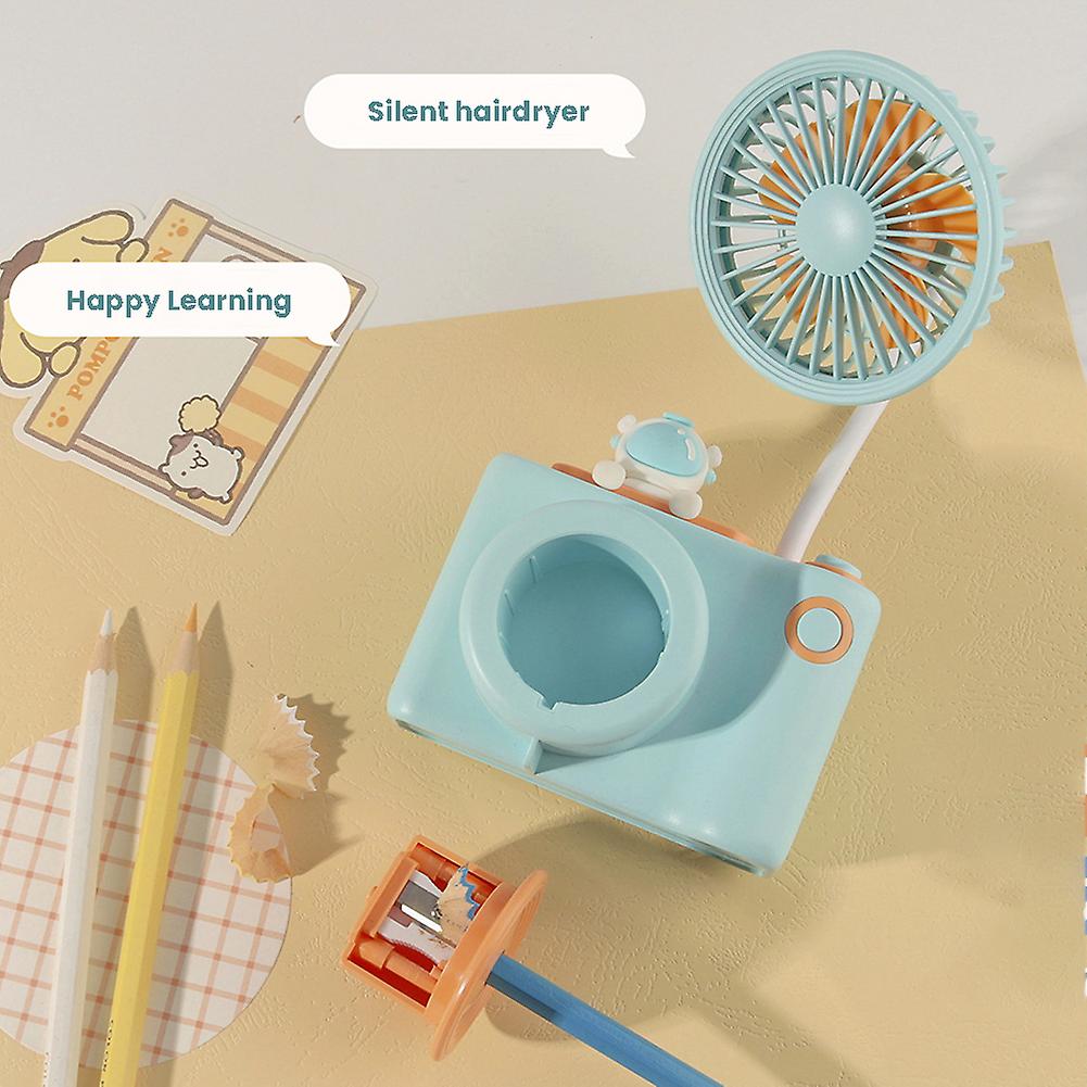 Multifunctional Small Fan Small Fan with Pencil Sharpener Portable Mini ...