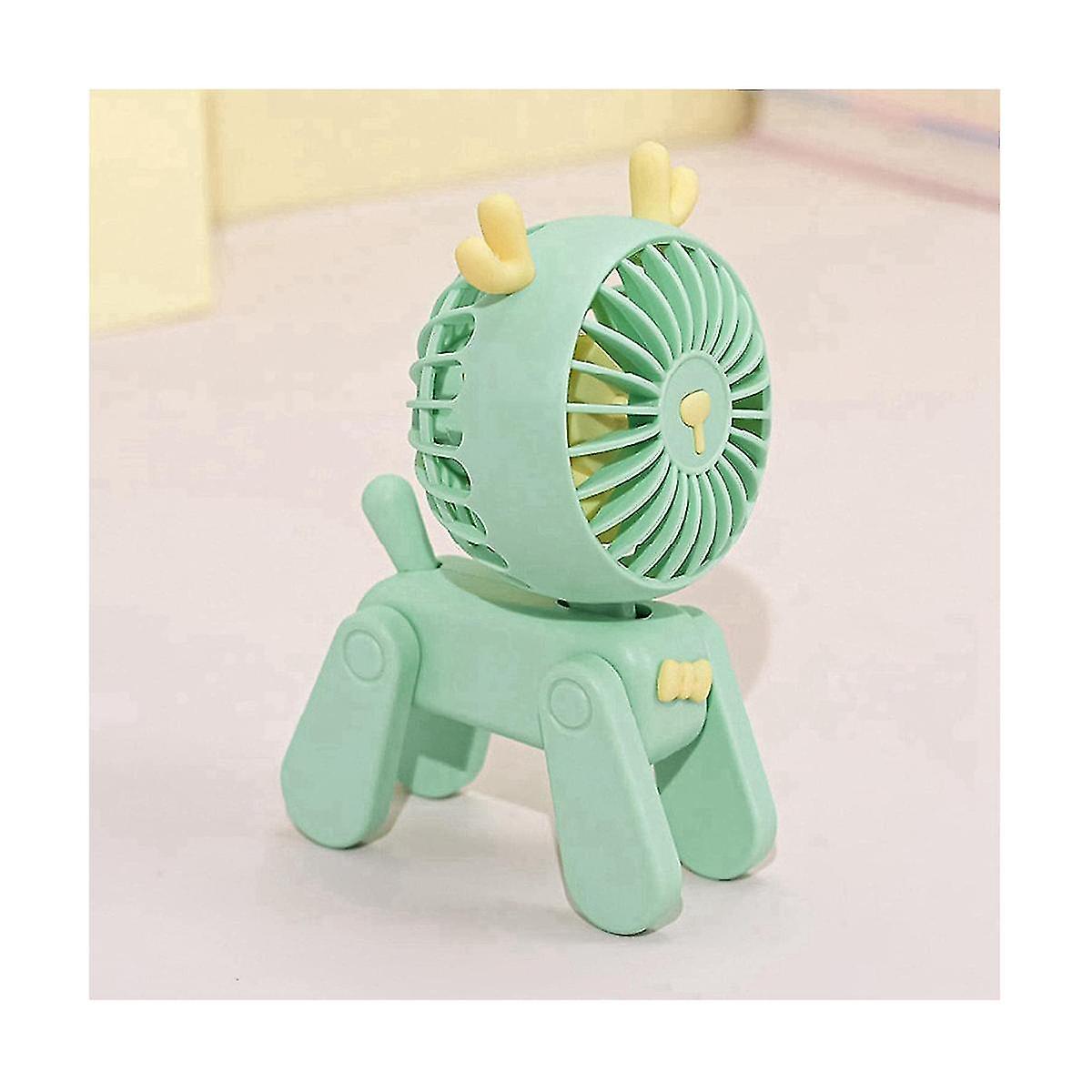 Small Fan Table Fan Stable Standing Desktop Mini Fan Adult Children ...