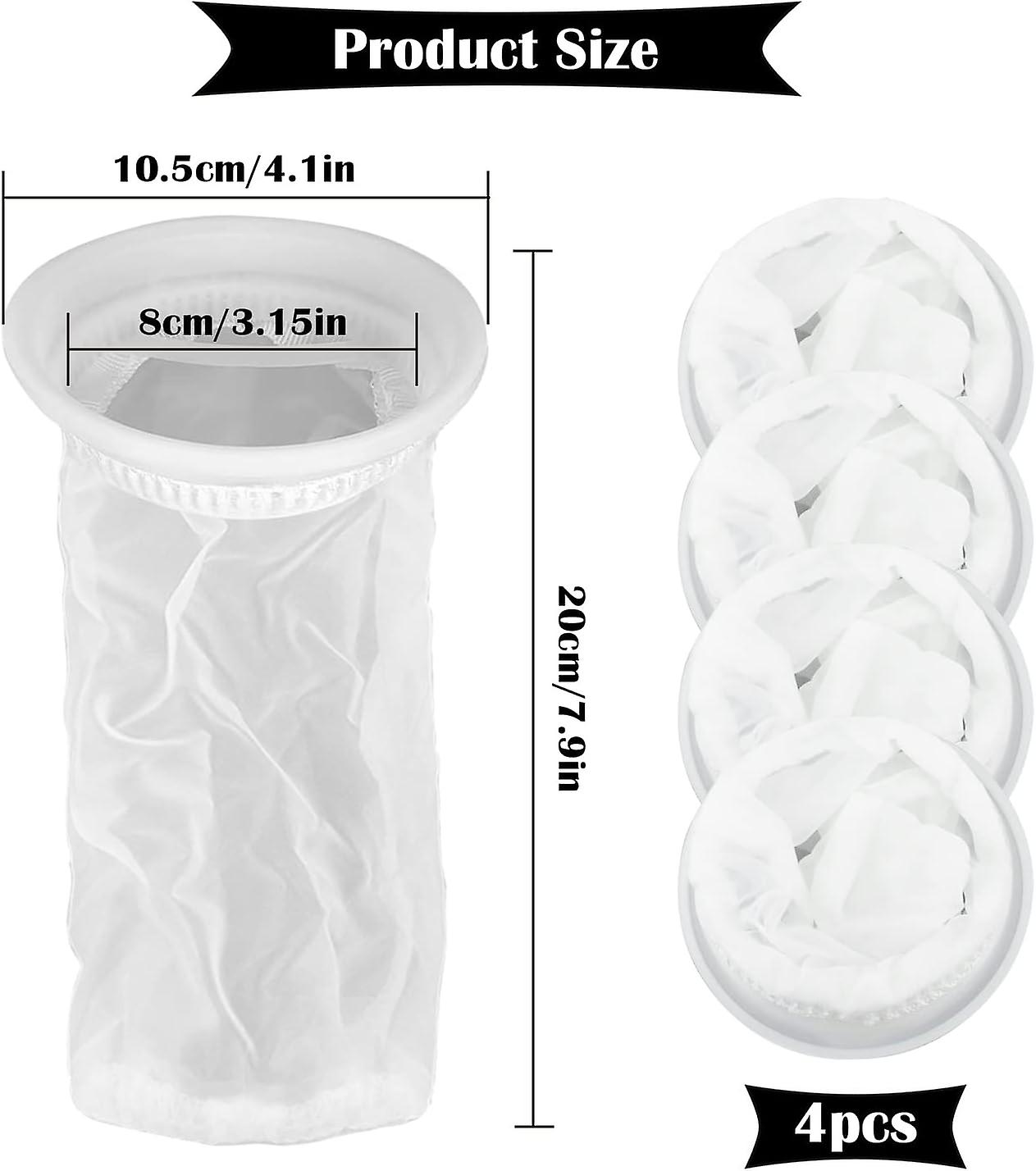 Set of 4 Nylon IBC Filters for 1000-Liter Rainwater IBC Tanks, Nylon ...