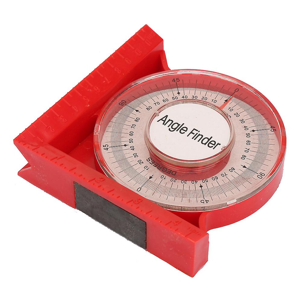 Plastic slope inclinometer angle finder and protractor 0 - 360 degree ...