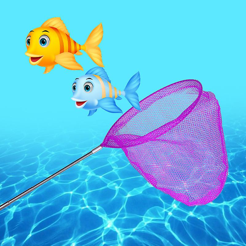 Fishing Nets for Kids and Foldable Bucket Set Colorful Telescopic ...