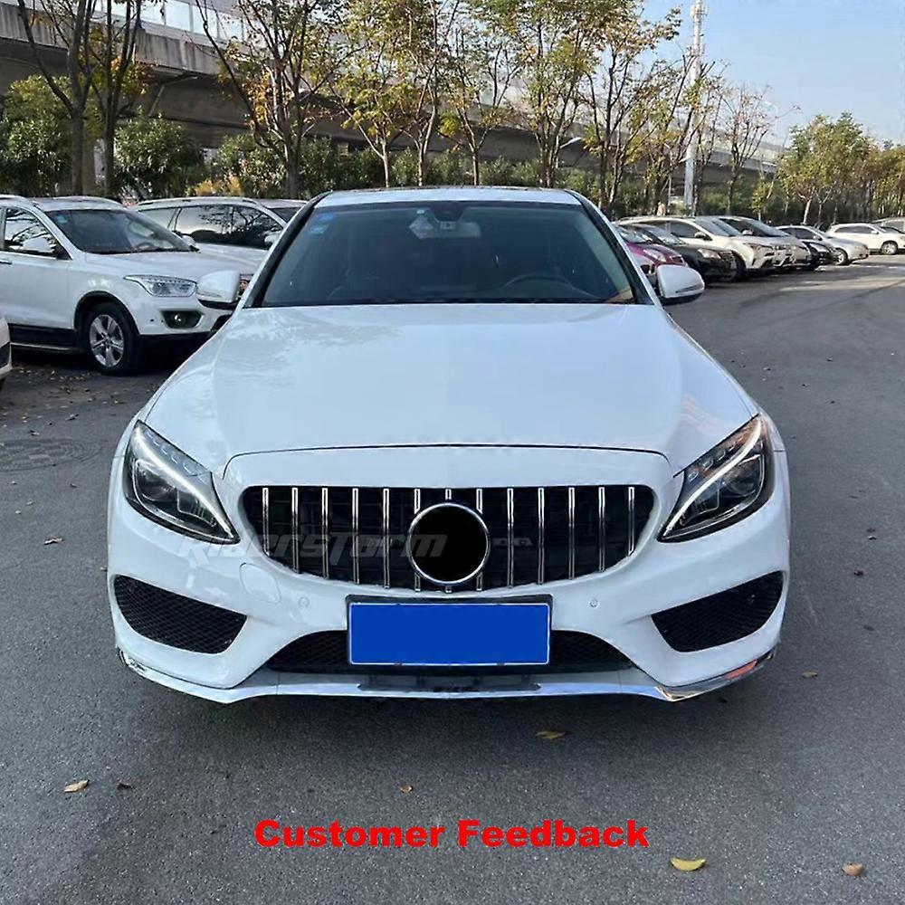2015-2018 w205 GT Diamond Grid For merced C class W205 C205 sedan coupe ...