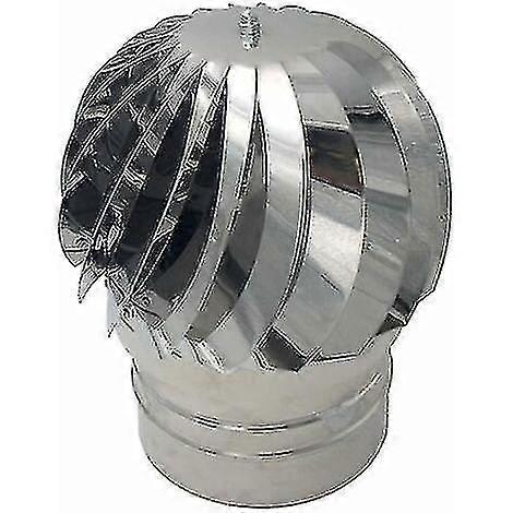 Roof Outlet, Ztforus Rotary Wind Smoke Extractor In Stainless Steel ...