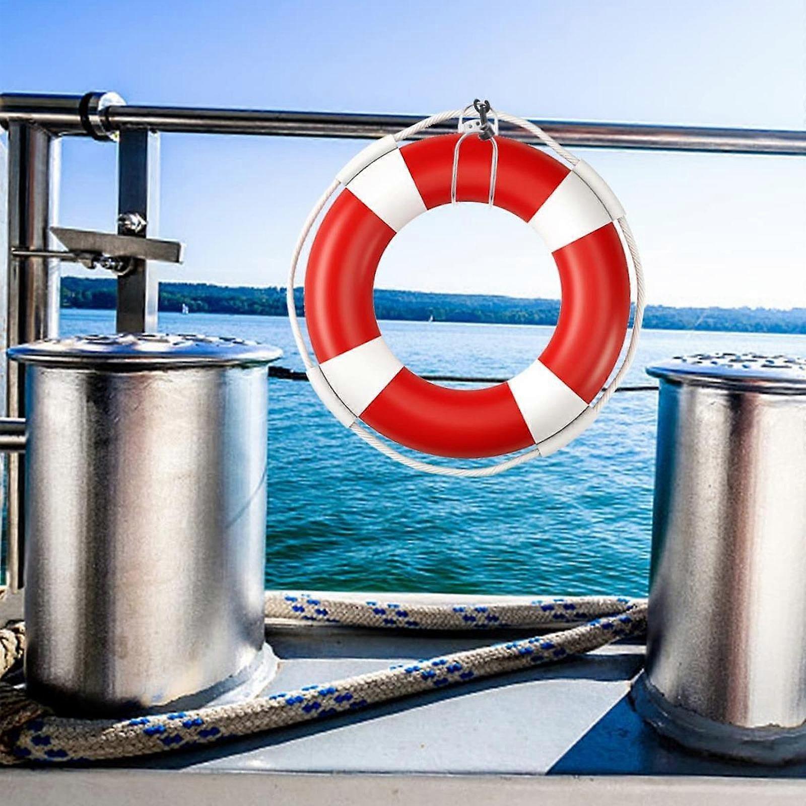 Lifebuoy Bracket Rescue Boat Lifebuoy Ring Holder for Wall Lifeguard ...