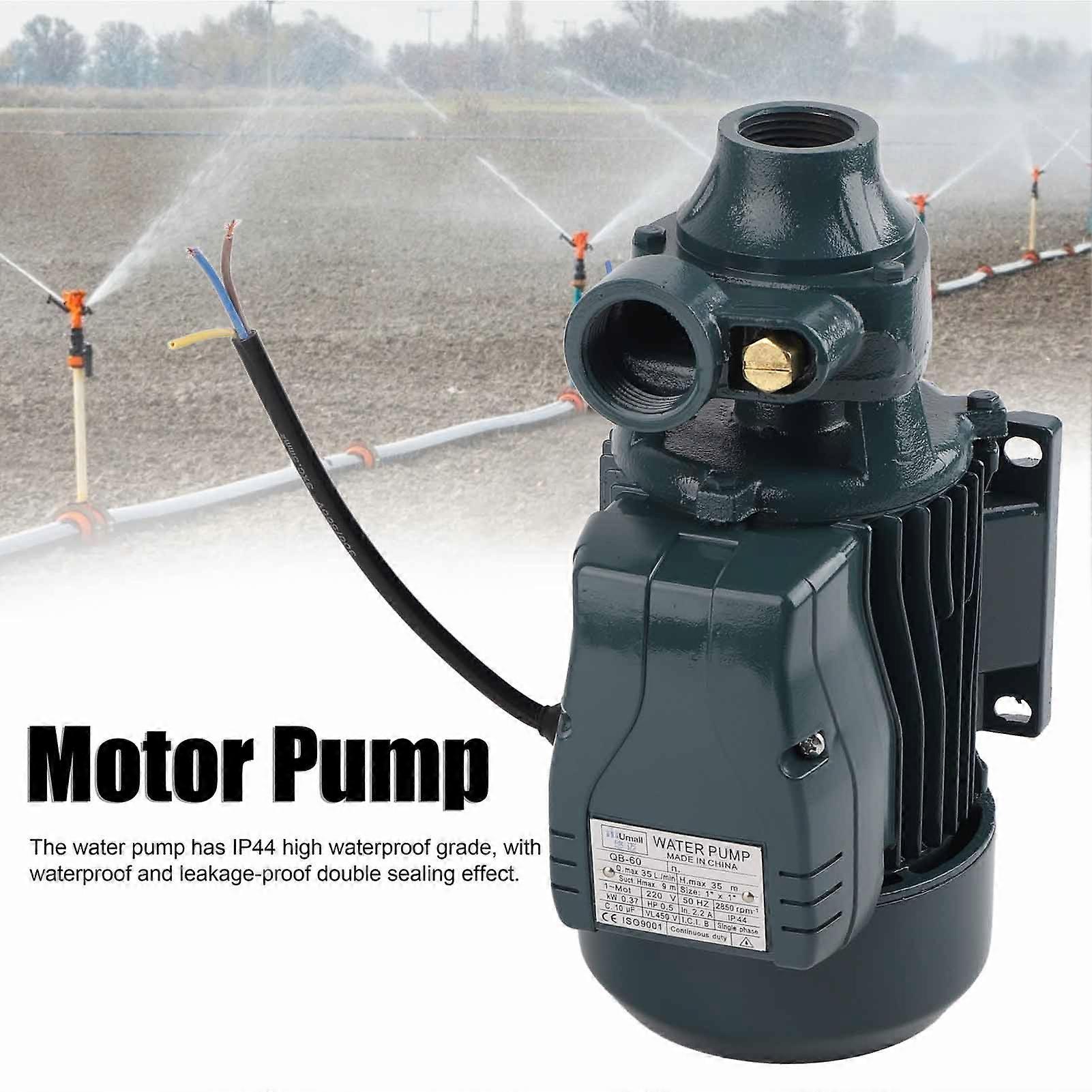 370W Clean Water Pump Large Lift Waterproof Regenerative Cleaning Motor ...