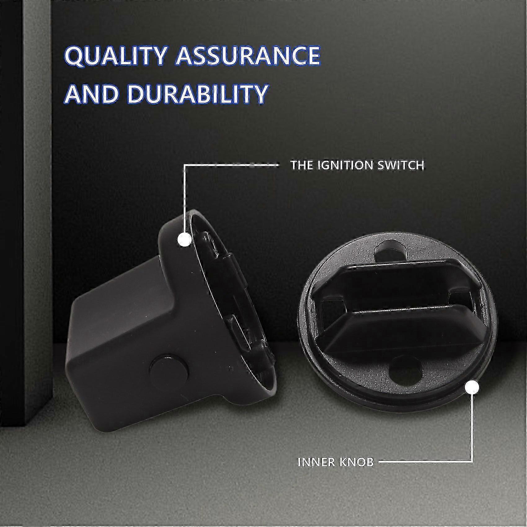 Ignition Key Knob Push Turn Switch Key Ignition Knob Set for Keyless ...