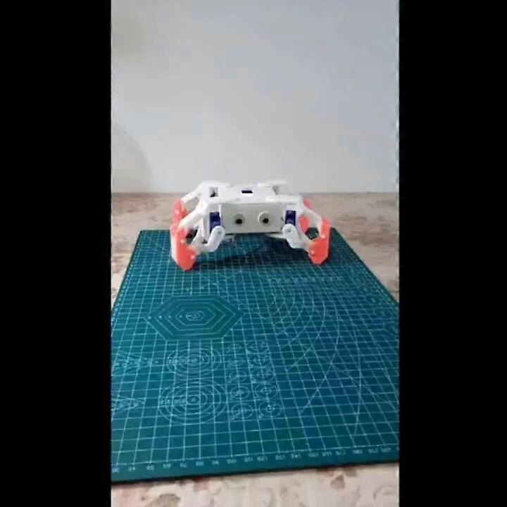 Browser Control 4 Dof Robot Bionic Quadruped Spider 3d Printer Robot For Arduino Robot With