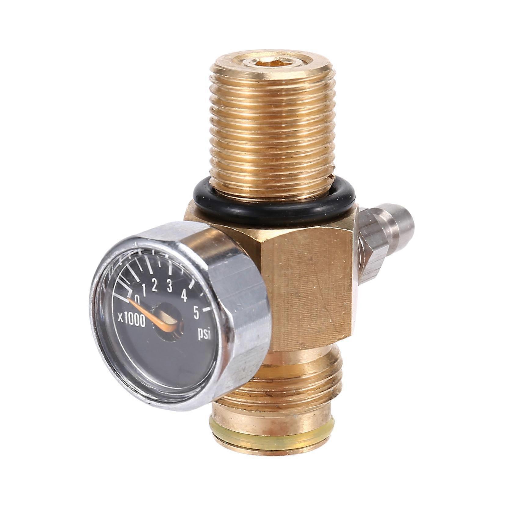 PCP Air Tank Cylinder Regulator Adjustable Pressure 0-2800Psi & HPA ...