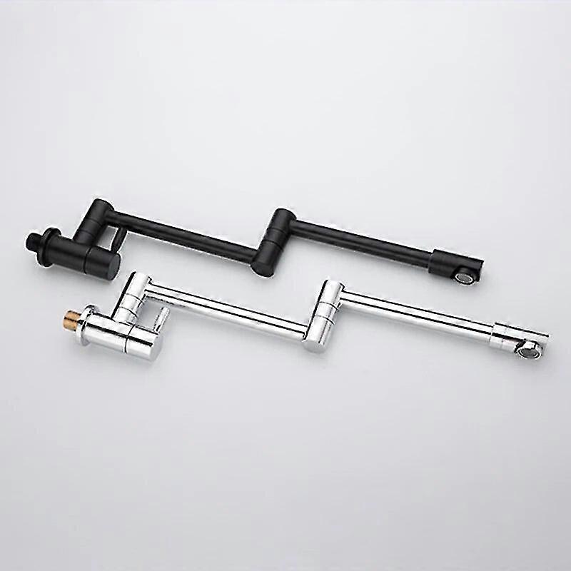 Exquisite Pot Filler Tap Wall Mounted Foldable Kitchen Faucet Single ...
