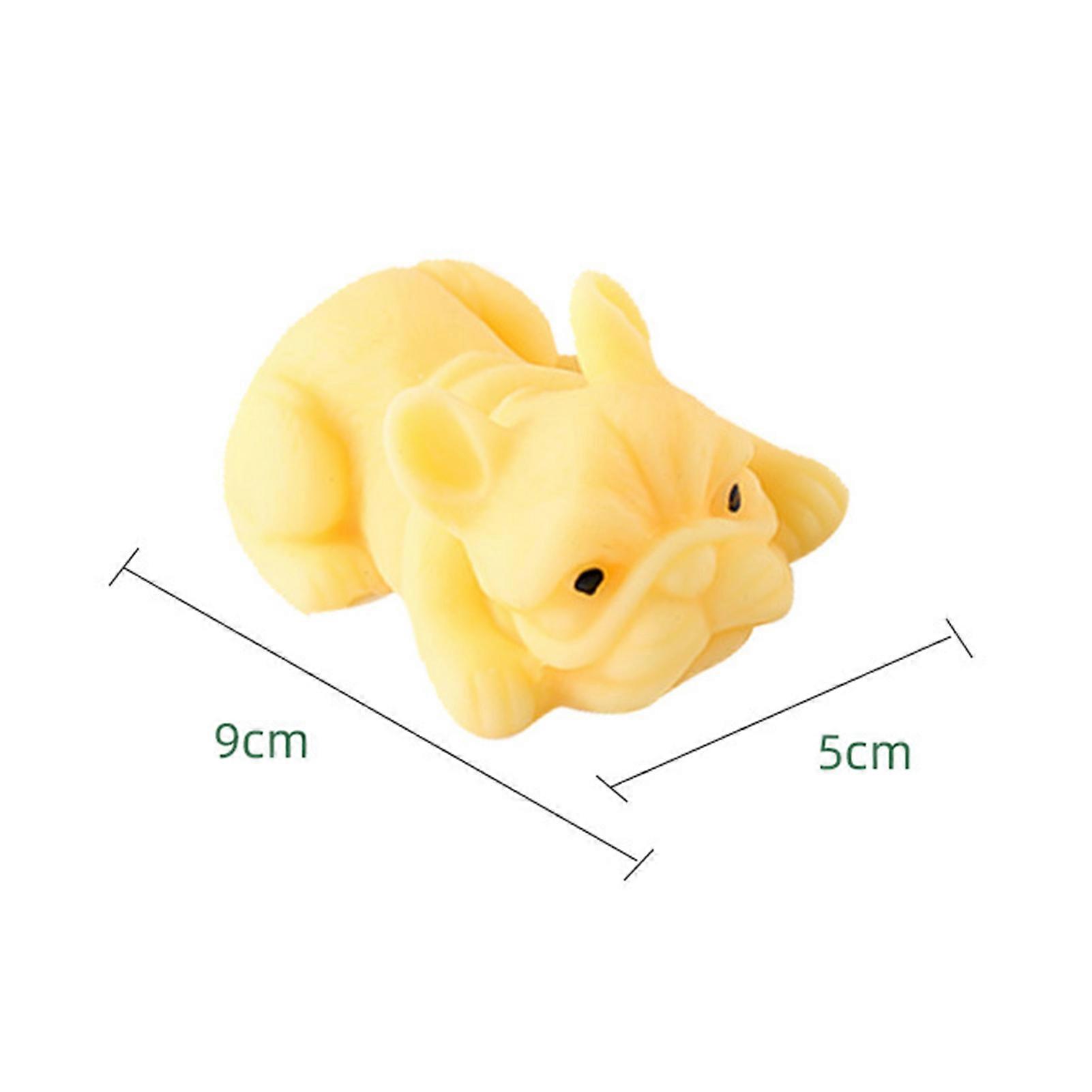 Dog Squeeze Toy Soft TPR Slow Rebound Cute Puppy Doll Pinch Toy Anti ...