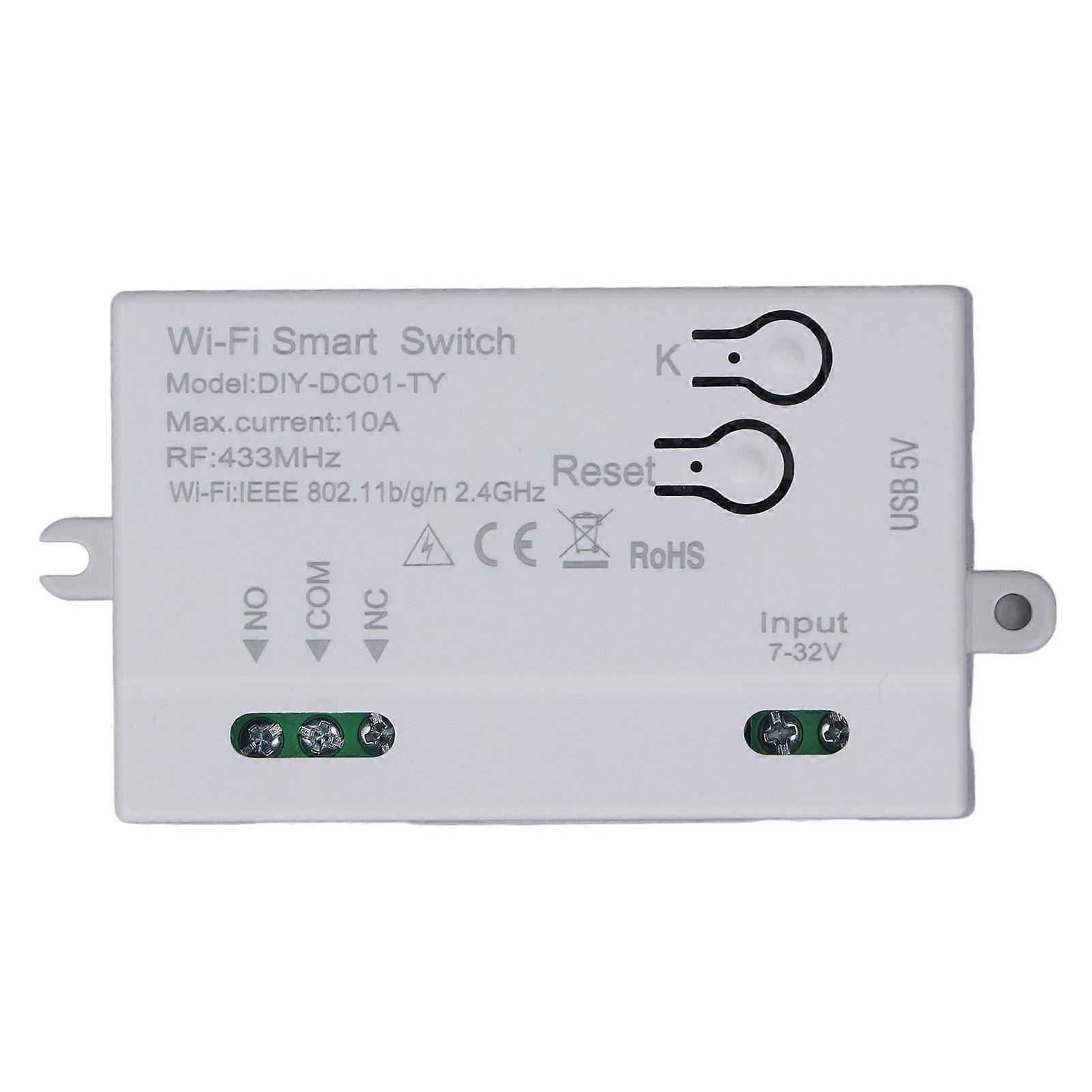 WiFi Relay Switch 1CH Voice Control APP Remote Control Wireless Switch ...