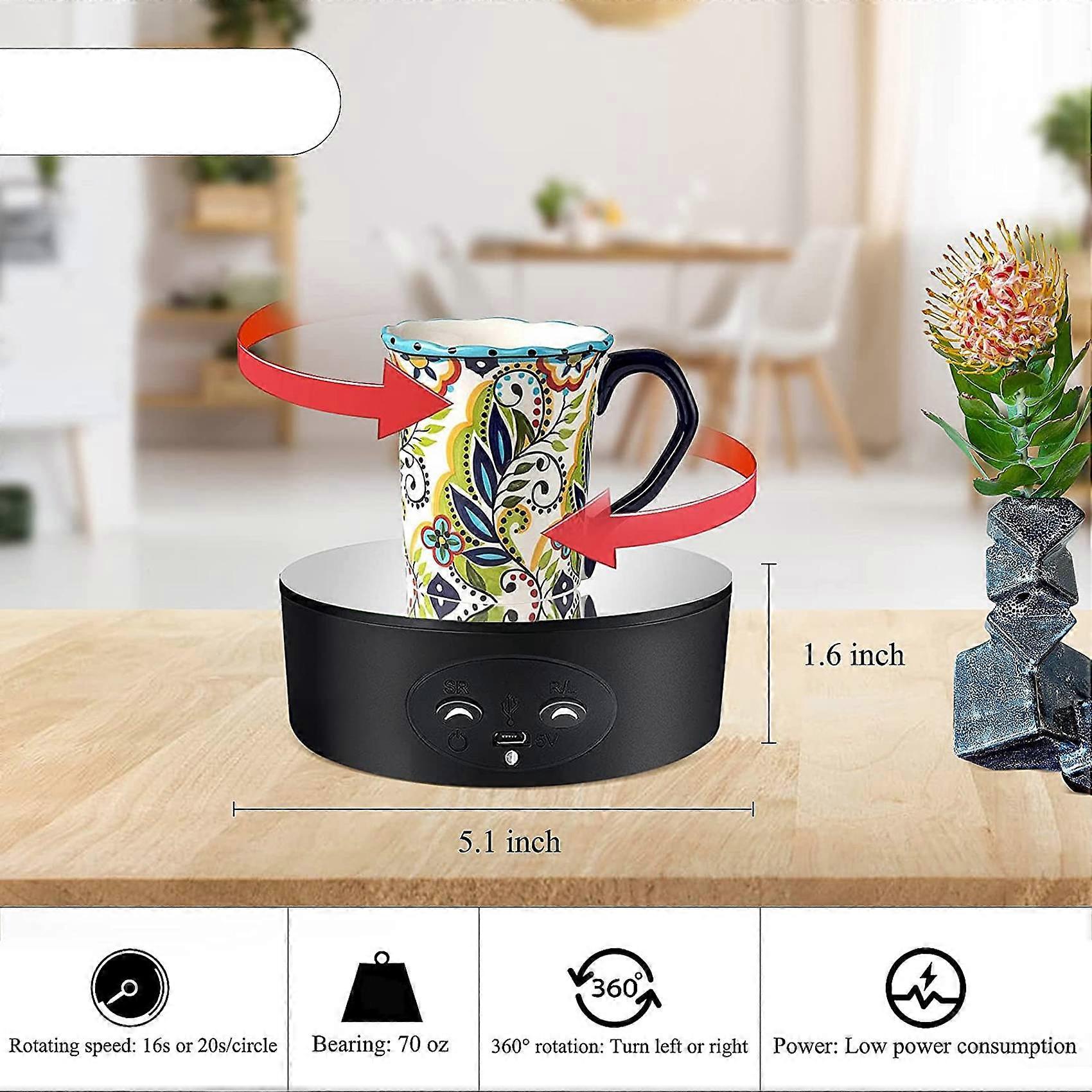 Rotating Display Stand, Automatic Mute Spin Turntable for Photography ...