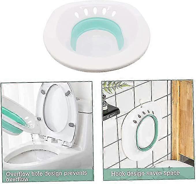 Sitz Bath Foldable Portable Sitz Bath Basin For Toilet For Hemorrhoids ...