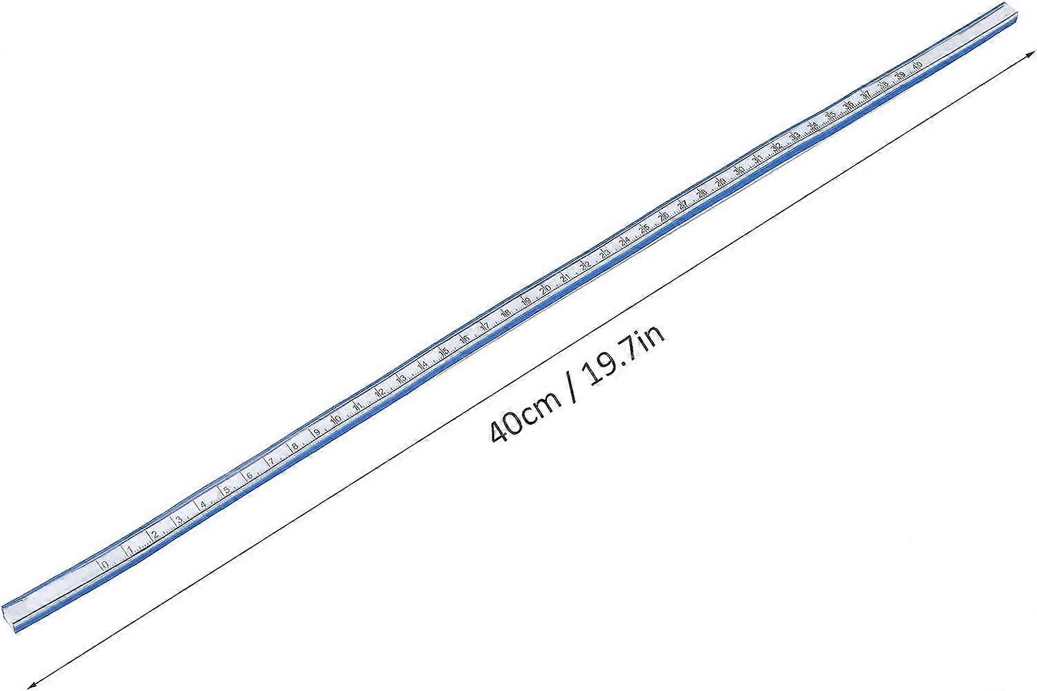 Flexible Curve Ruler, Plastic Bendable Measuring Tape Soft Measuring ...
