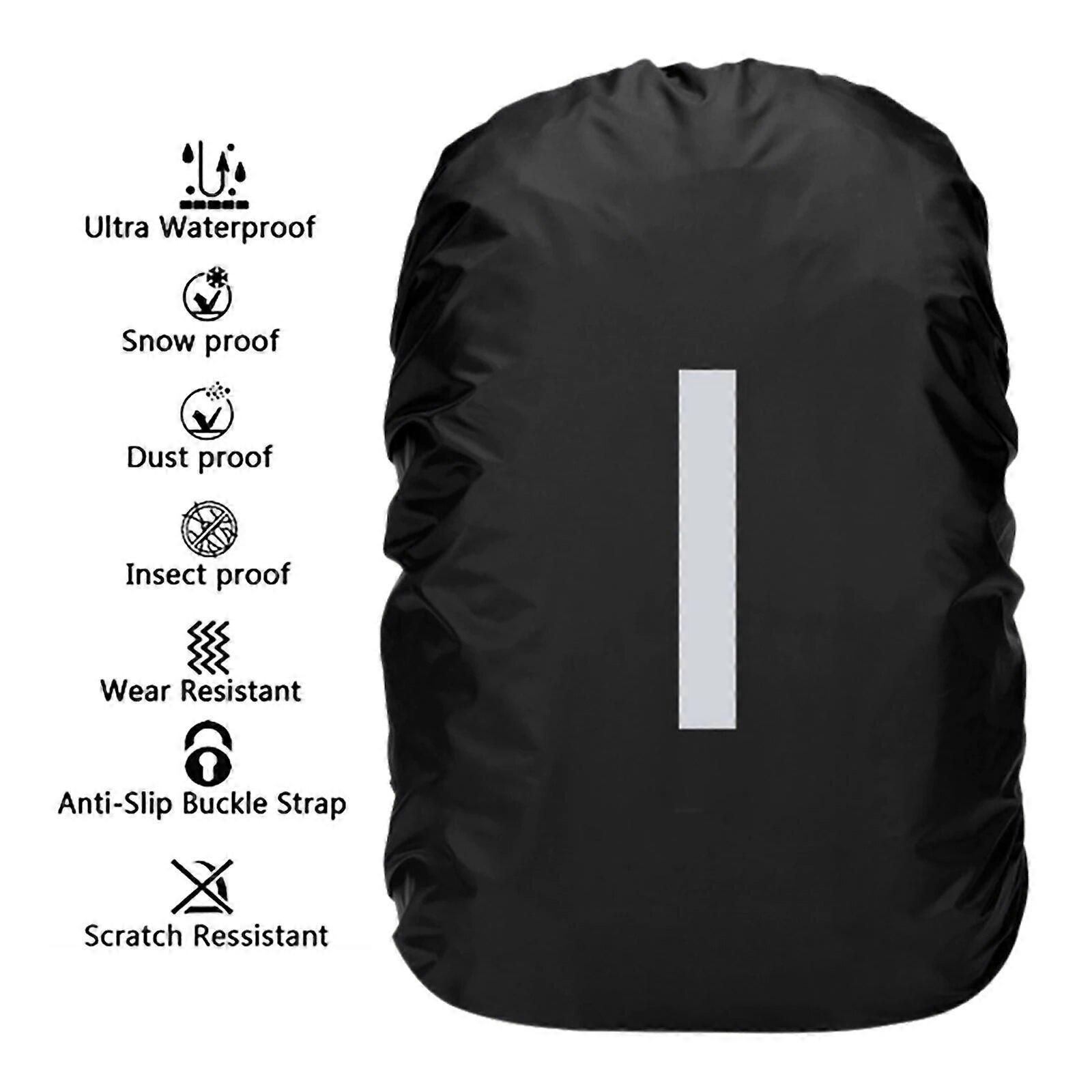 Reflective Waterproof Backpack Rain Cover Outdoor Sport Night Cycling ...