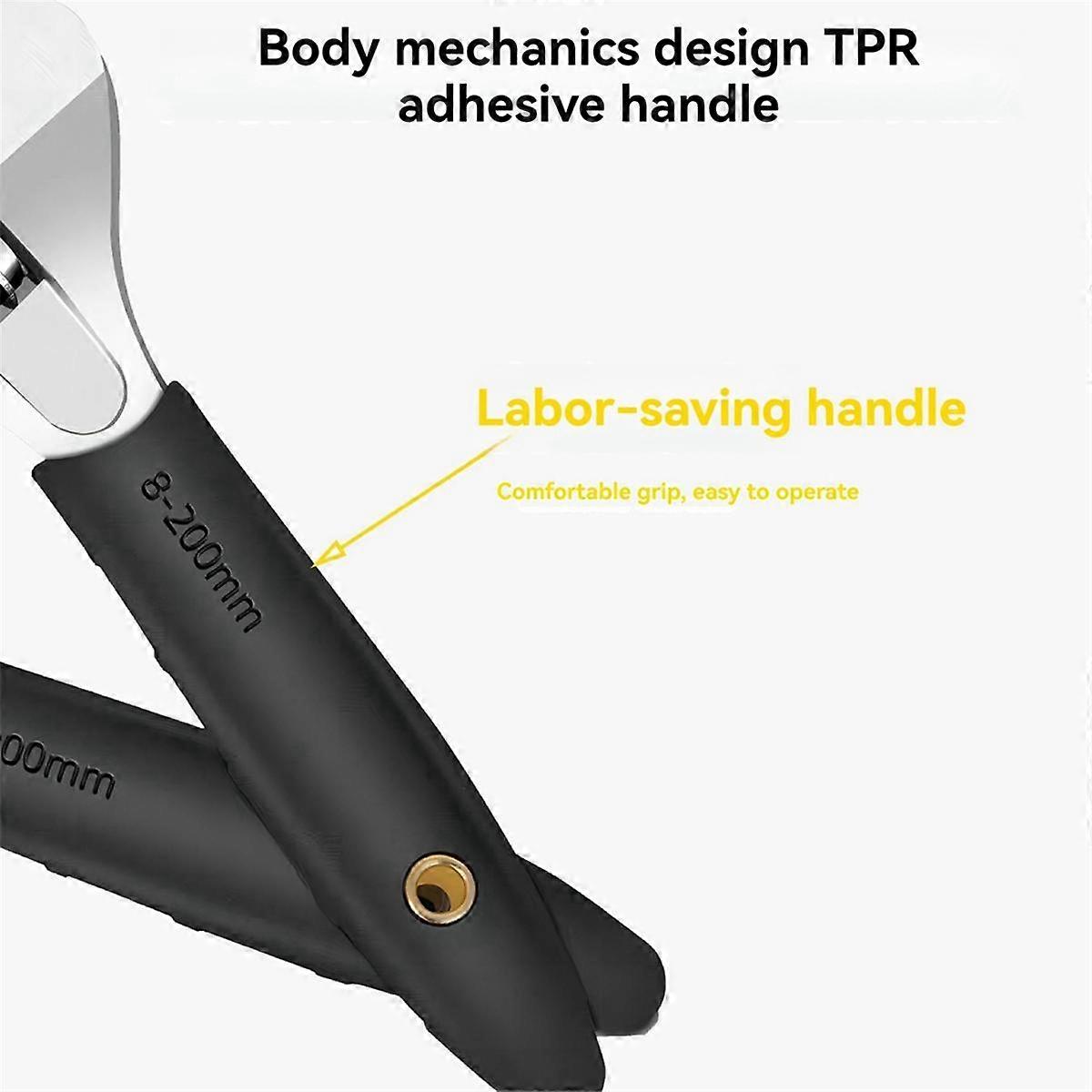Ratchet Adjustable Wrench Self-Tightening Adjustable Wrench Multi ...