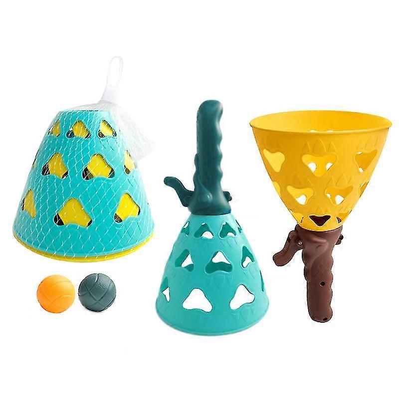 Catch Balls Game Pop- Pass- Catch Ball Game With 2 Catch Launcher ...