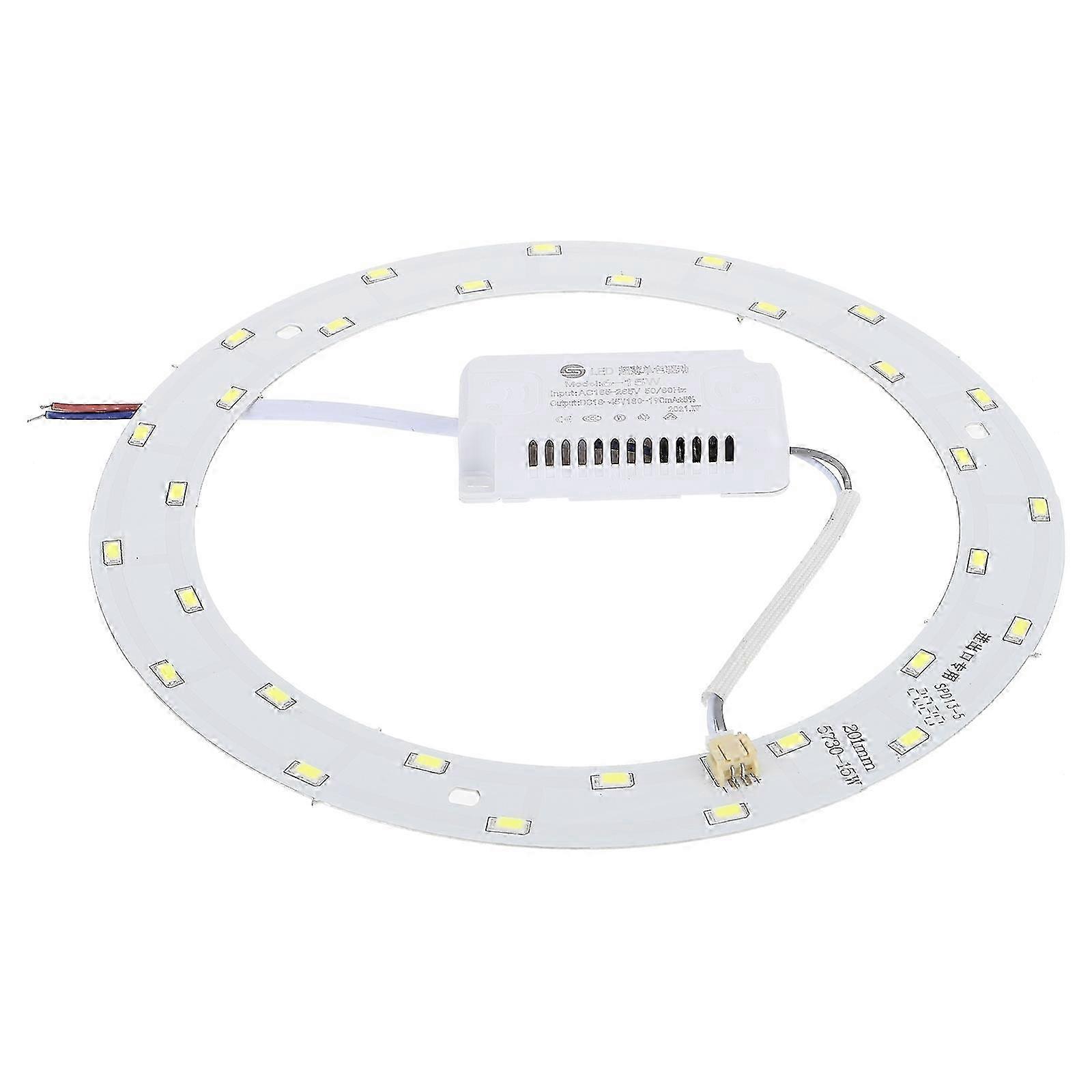 15W 220V-240V SMD 5730 30-LED Magnetic Circular LED Panel Bar Lamp LED ...