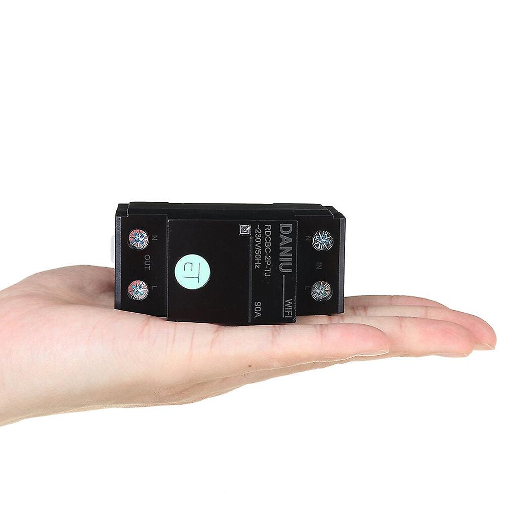 Smart 90a Wifi Circuit Breaker Voltage Energy Power Kwh Meter Time Timer Relay Switch Voltmeter