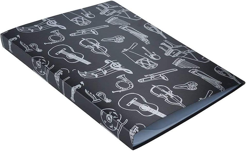 Music Folder A4 Size Sheet Music Folder Paper Documents Music Themes 40 ...
