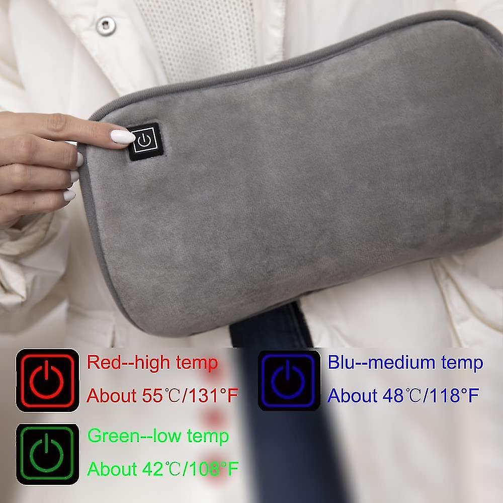 Electric Heating Pad Hand Warmer, Pocket Bag Design Graphene Heating ...