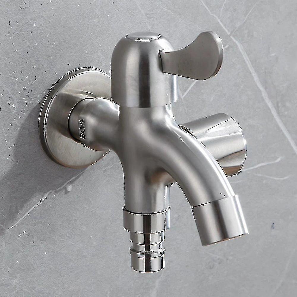 304 Stainless Steel Faucet, Washing Machine Faucet, Bathroom Balcony ...