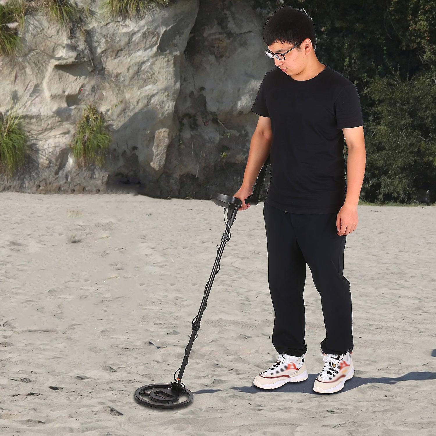 Md-810 outdoor metal finder underground metal detector lcd treasure ...