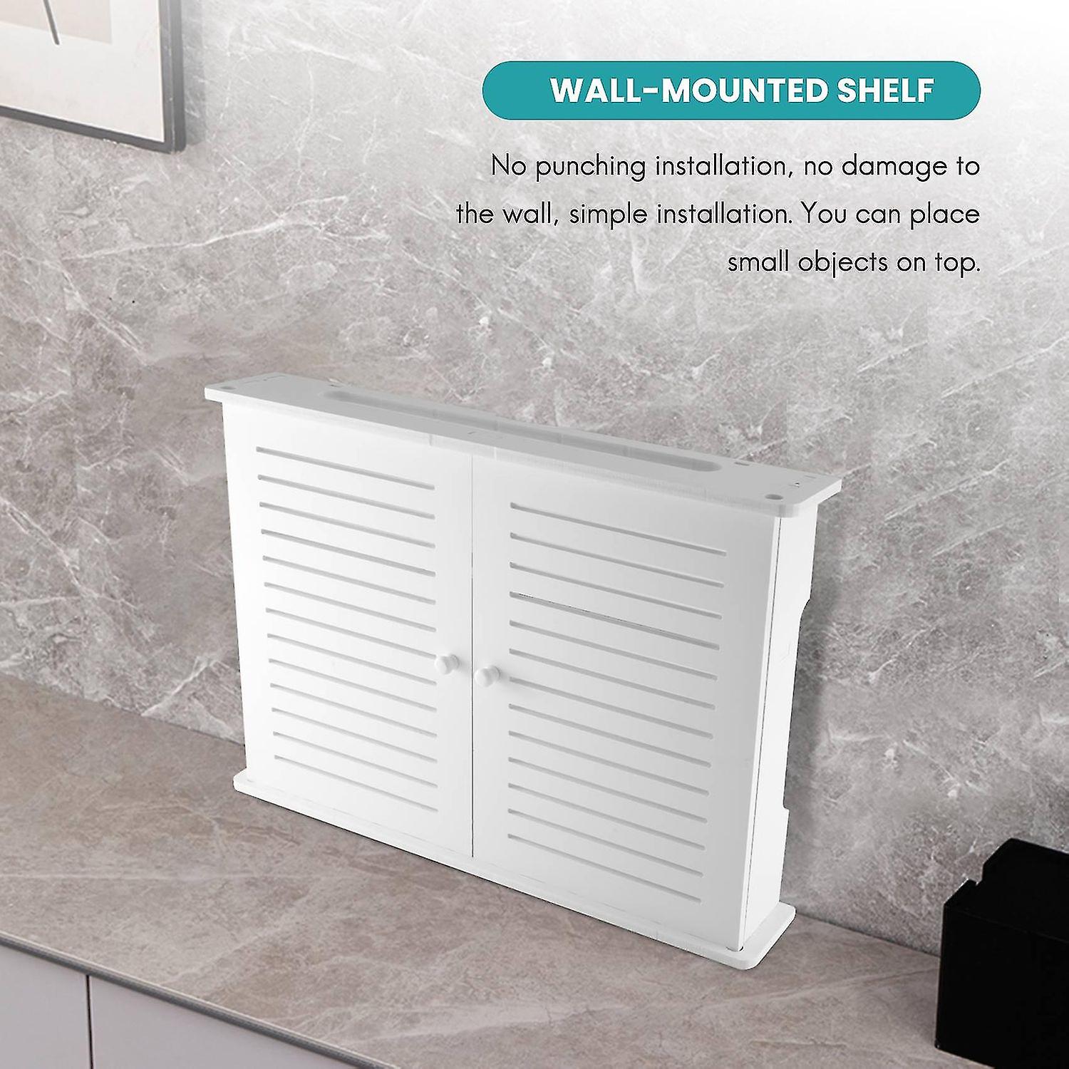 Wireless Wifi Router Stora Boxes Box Cable Wire Bracket Hanging Plug ...