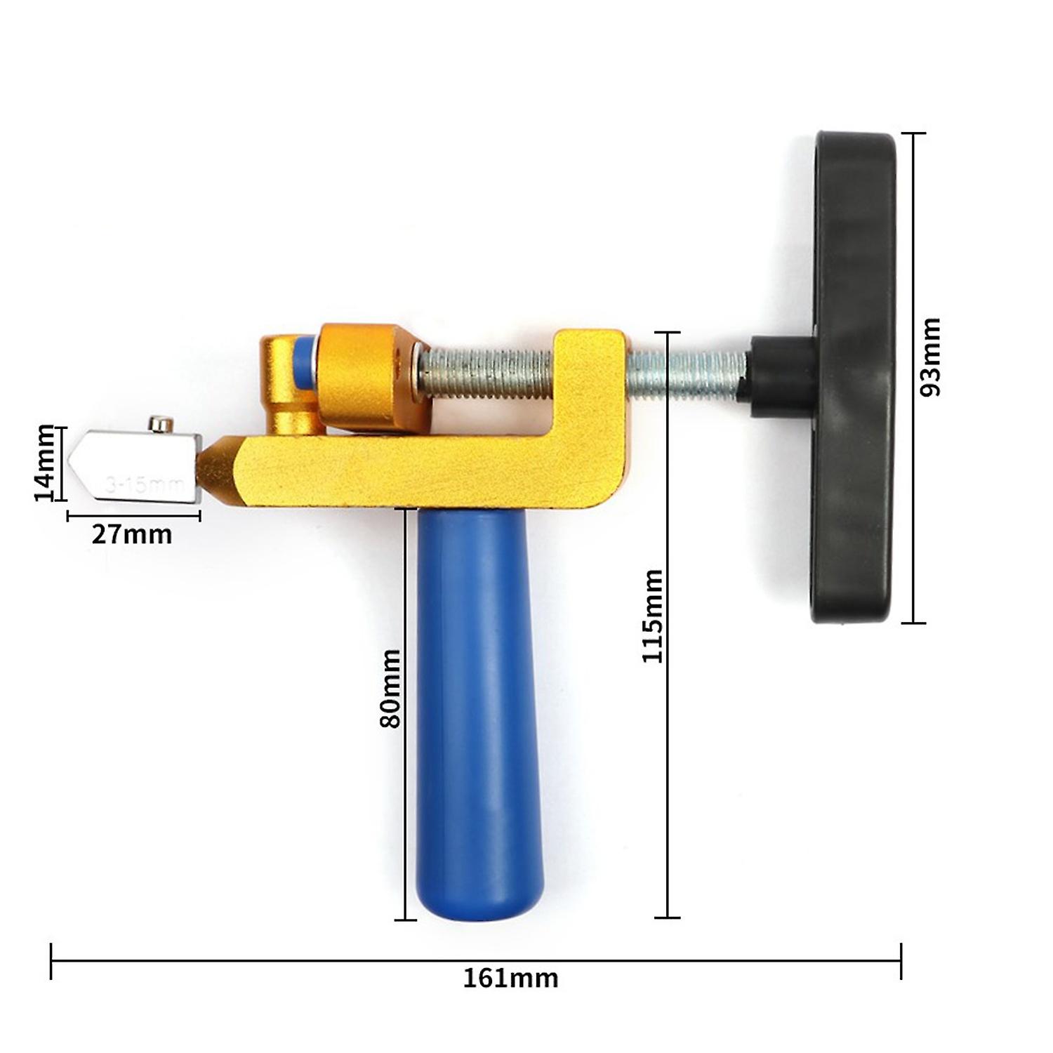 Tile Cutter 2 in 1 Professional Lengthened Rotary Handle Effective ...