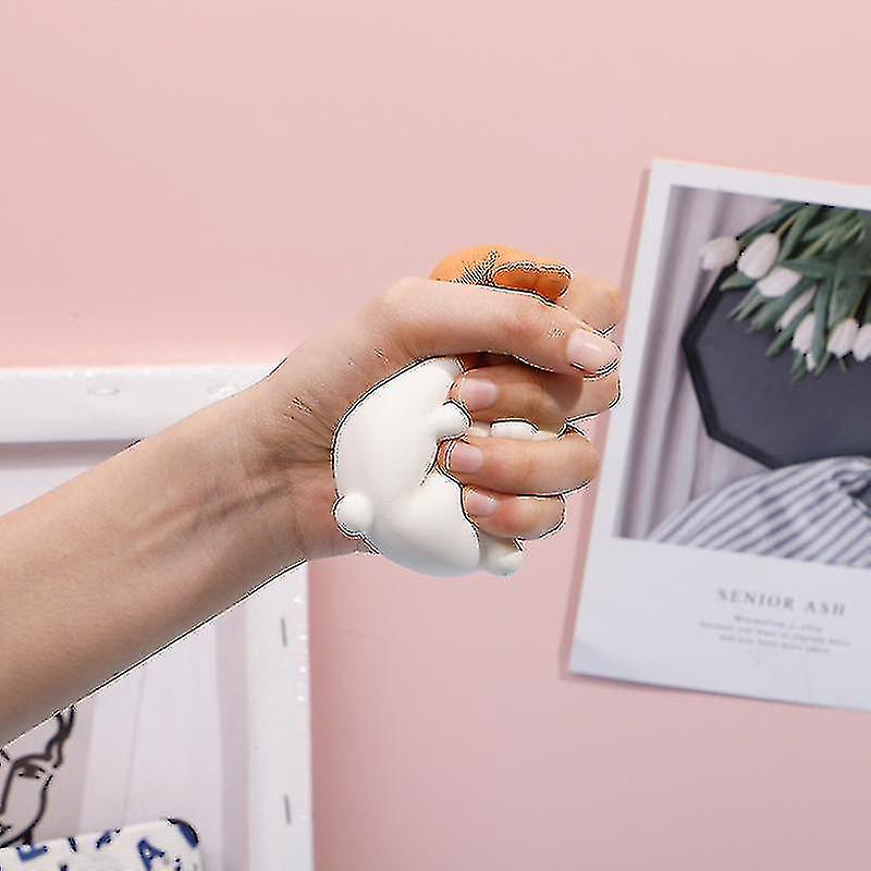 Jumbo Squishy Kawaii Animal Cute Chick Rabbit Strawberry Mochi ...