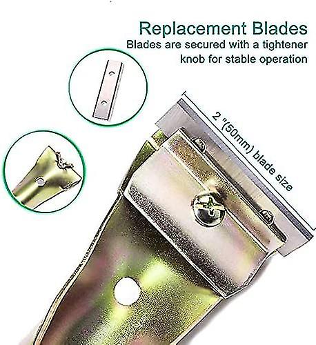 Heavy Duty Tungsten Carbide Paint Scraper with 2 In Double-Edged ...