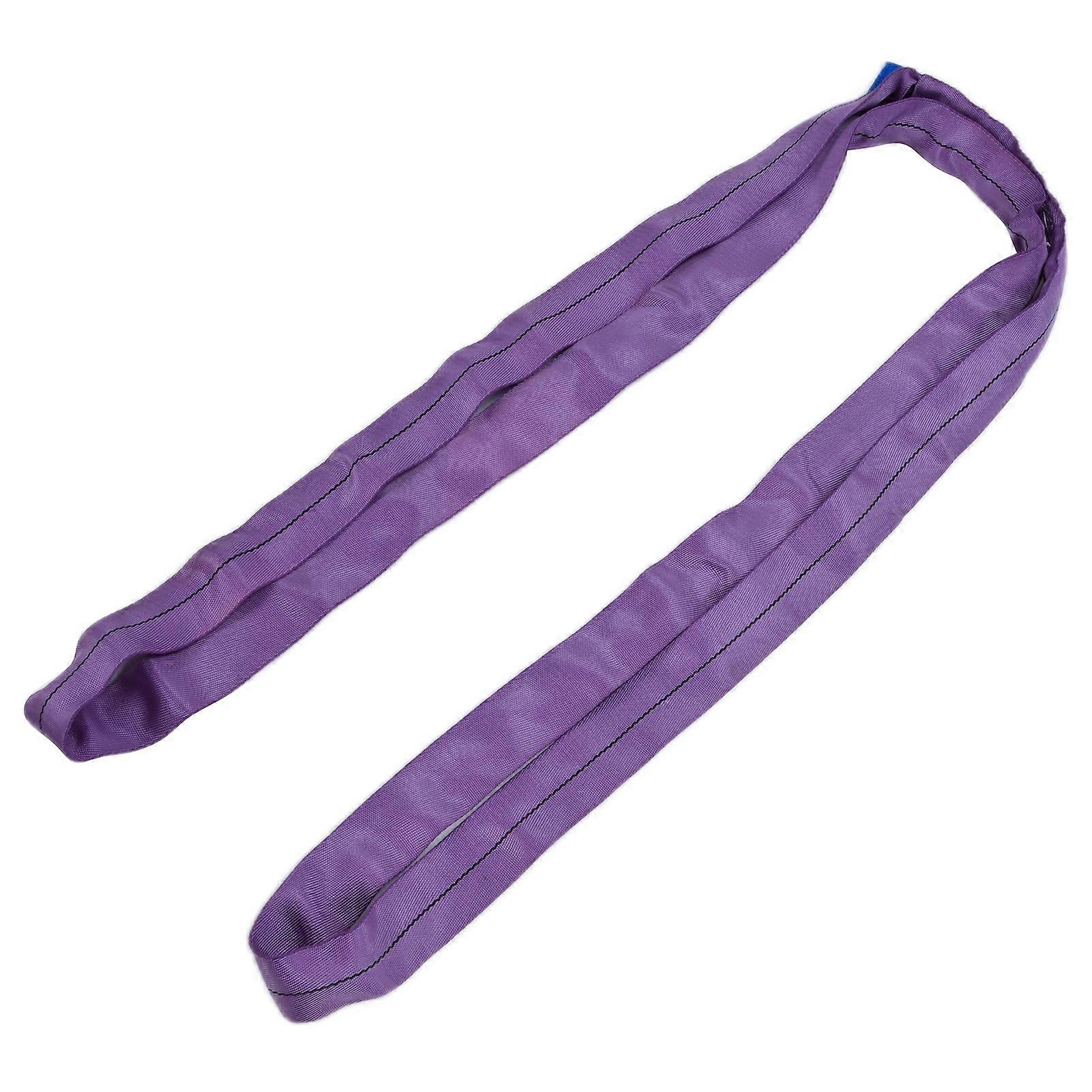 Round Lifting Sling Endless PES Flexible Straps High Strength 6 Meters ...