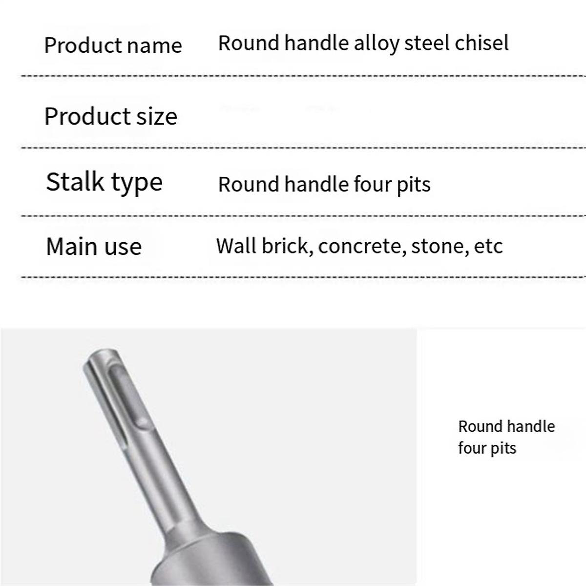SDS Plus Ground Rod Driver Heavy Duty Grounding Rod Steel Drill Bit ...